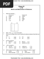 Curiosity Class 6 Science Chapter 5 Measurement of Length and Motion ...