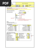 HSS Column Base Plate Design | PDF | Screw | Mechanics