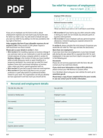 P87 Form Guidance Notes | PDF | Expense | Taxes