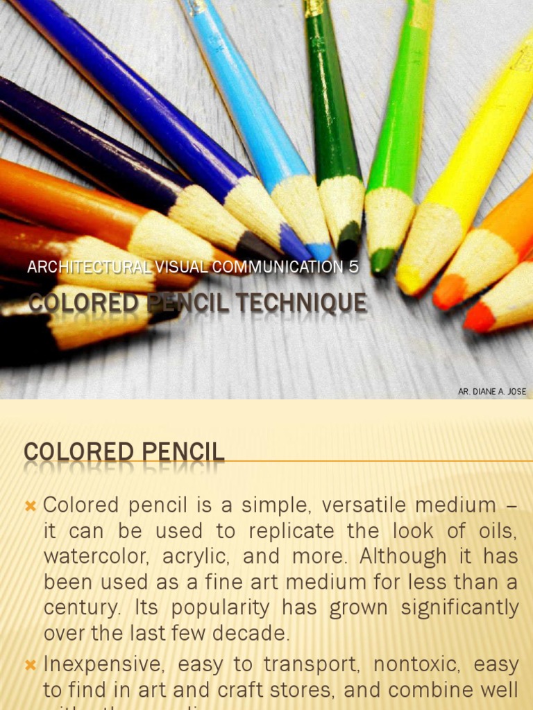 Colored Pencil Technique | Download Free PDF | Color | Hue