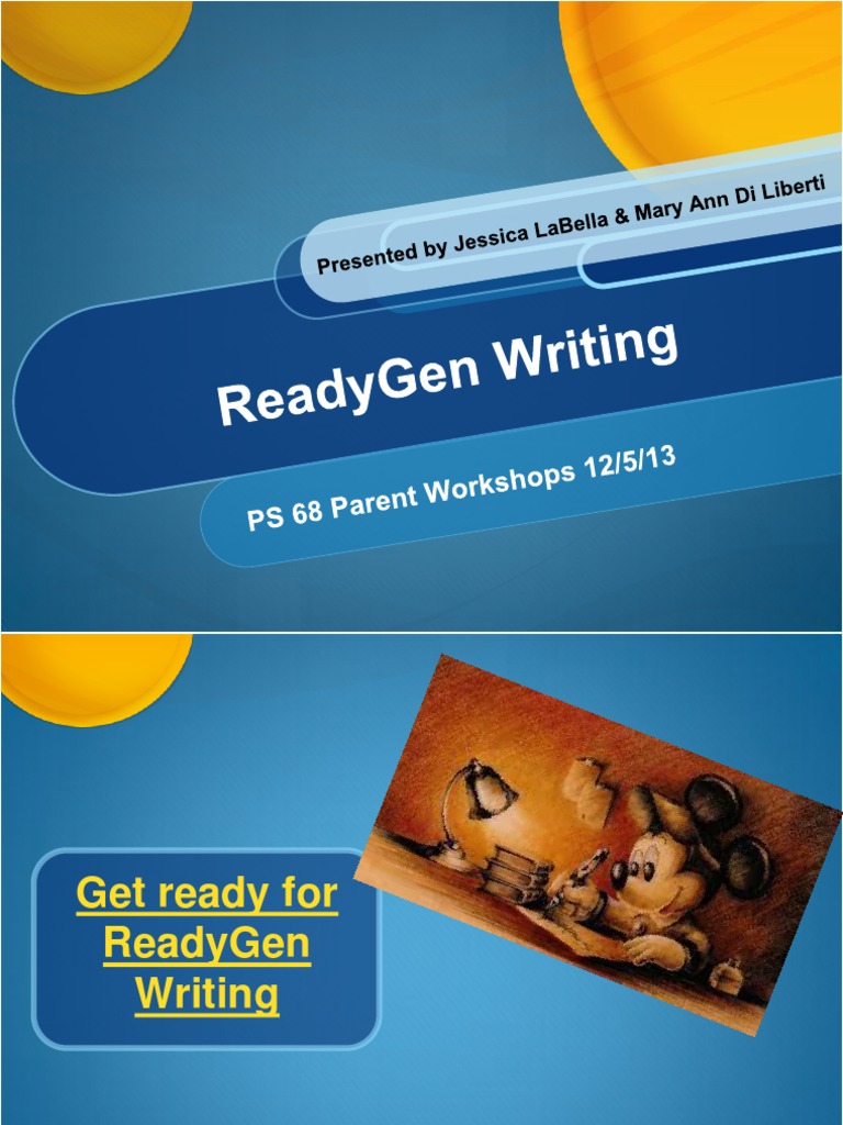 Readygen Writing Parents K-2 | PDF | Apple