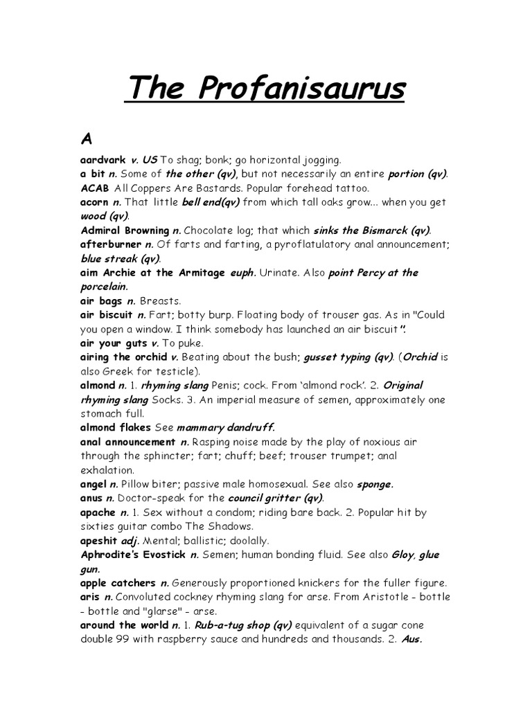 The Prof An I Saurus | PDF