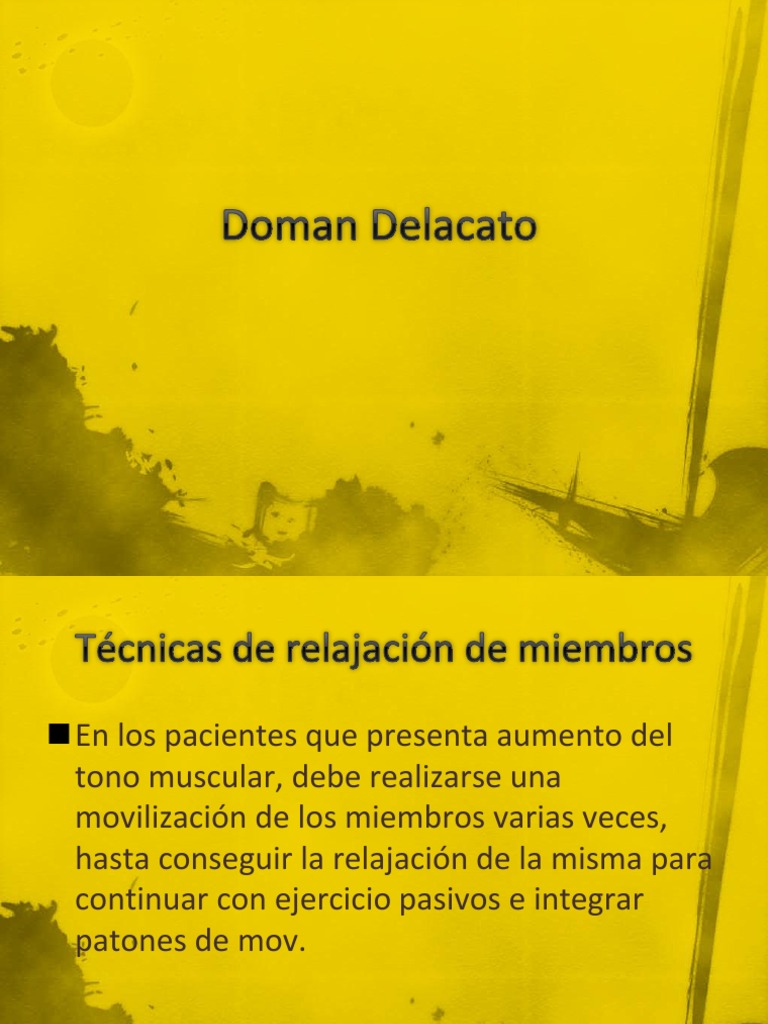 Doman Delacato | PDF | Rodilla | Mano