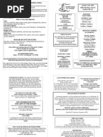 Order of Mass: English Text Guide | PDF | Mass (Liturgy) | God The Father