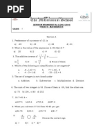 Maths Sa 1 Assignment Std. 7 | PDF | Ratio | Fraction (Mathematics)
