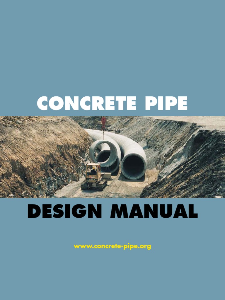 ACPA Concrete Pipe Design Manual | PDF | Sanitary Sewer | Storm Drain