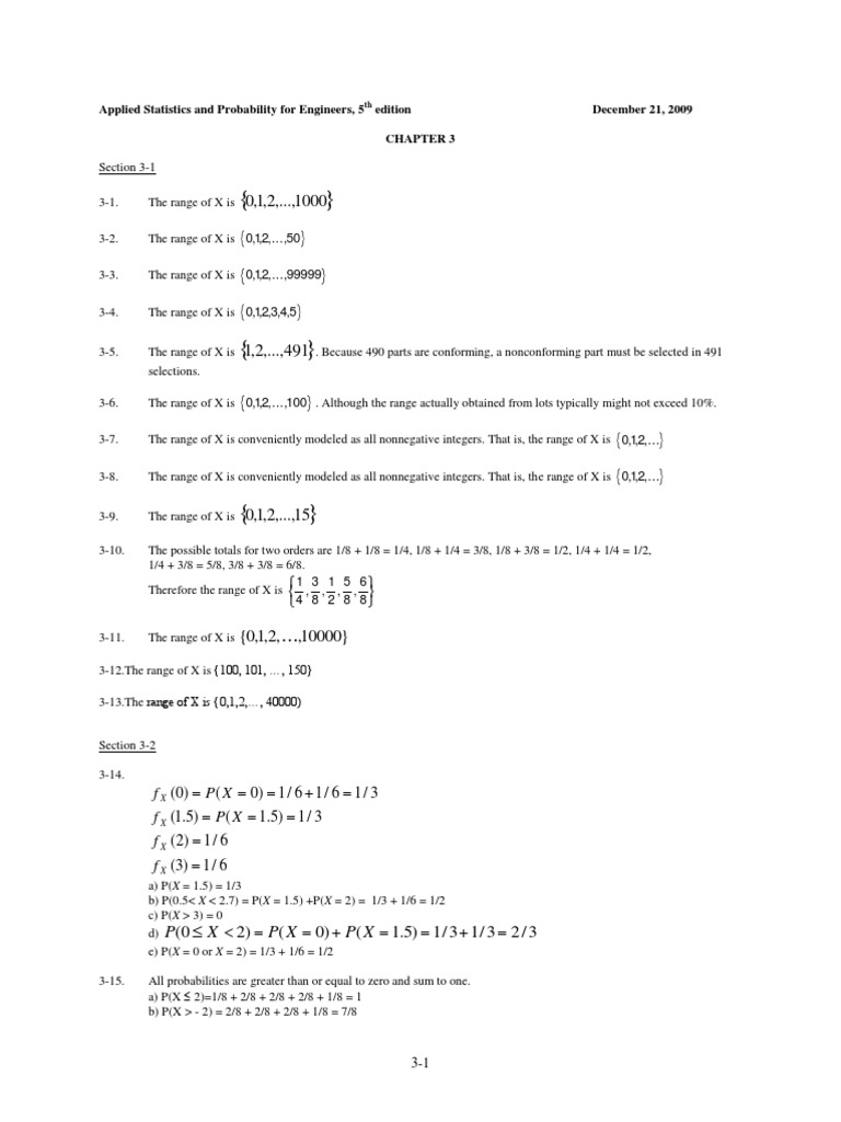 Chapter 3 Probability | PDF | Poisson Distribution | Teaching Mathematics