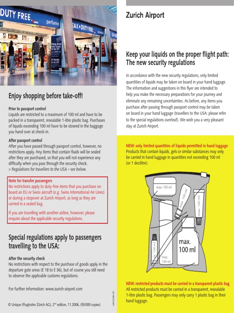 Keep Your Liquids On The Proper Flight Path: The New Security ...