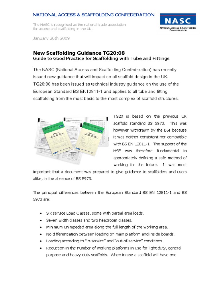 Tg20 Full Explanation Pdf Scaffolding Business