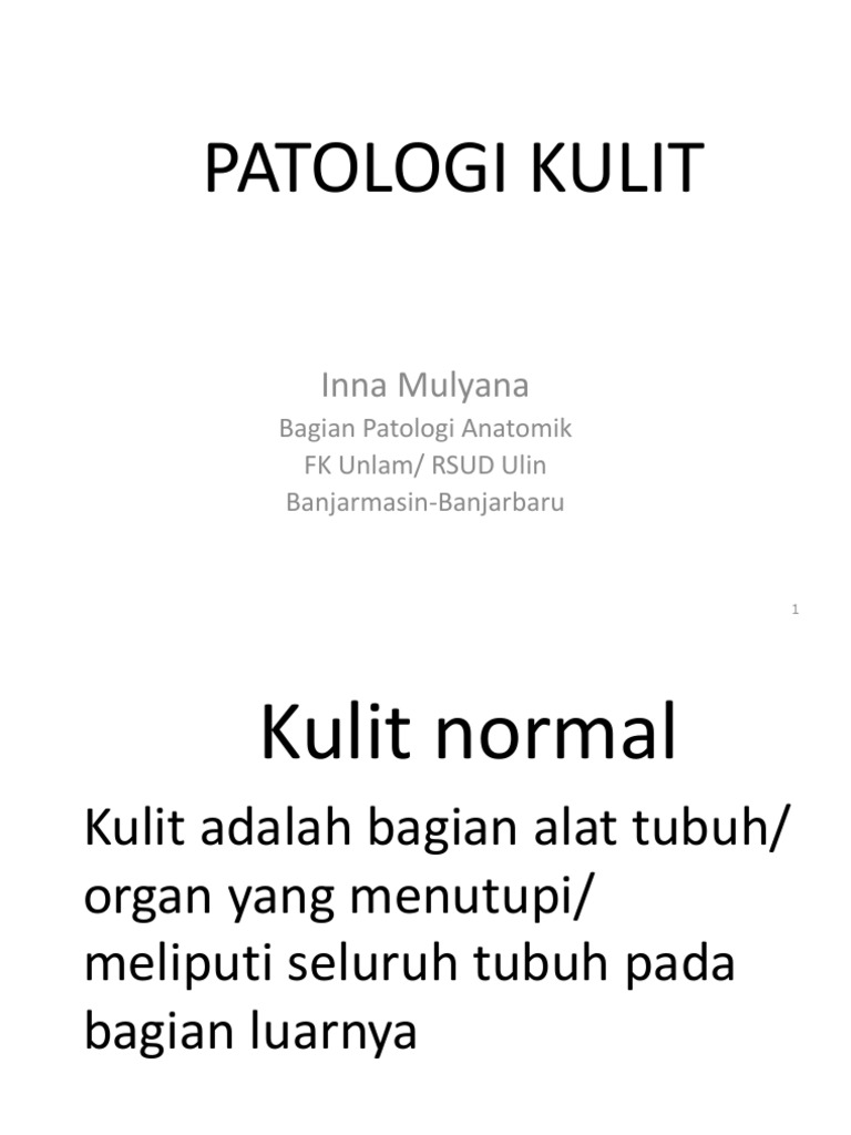 12patologi Kulit | PDF | Sains & Matematika