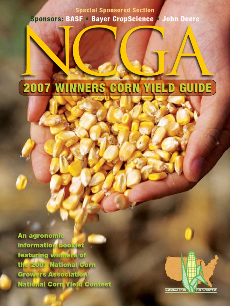 2007 NCGA Corn Yield Contest Winners | PDF | Wheat | Crop Yield