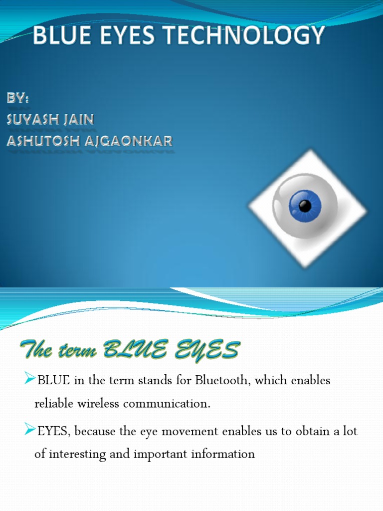 Overview of Blue Eyes Technology | PDF | Bluetooth | Speech Recognition