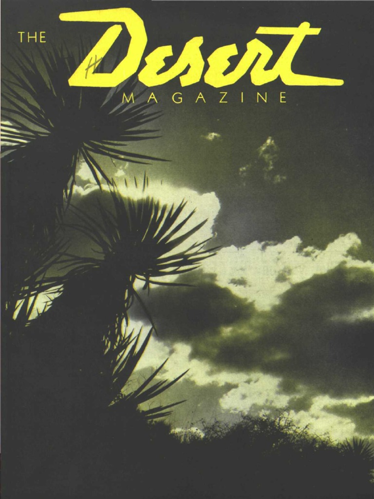 Desert Magazine 1940 September | PDF | Chiricahua