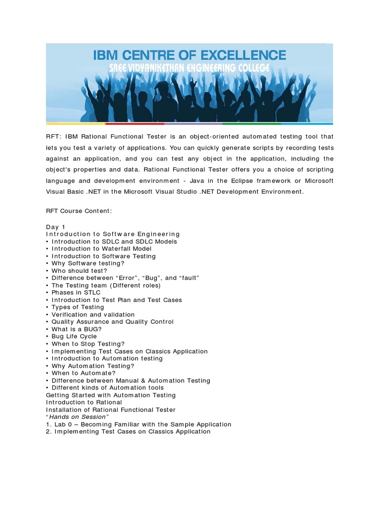 Rational Functional Tester Pdf Scripting Language Software Testing