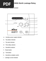 MIKRO NX201A - Earth Fault Relay User - Manual-1 | PDF | Relay ...