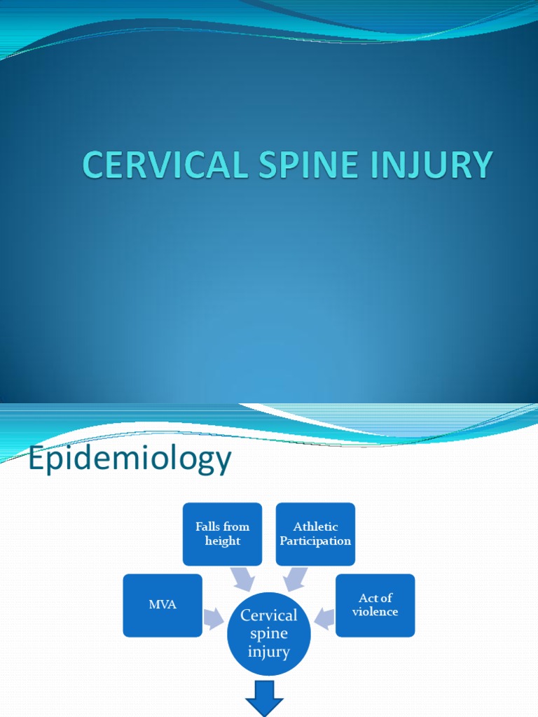 Cervical Spine Injury | PDF | Spinal Cord Injury | Clinical Medicine