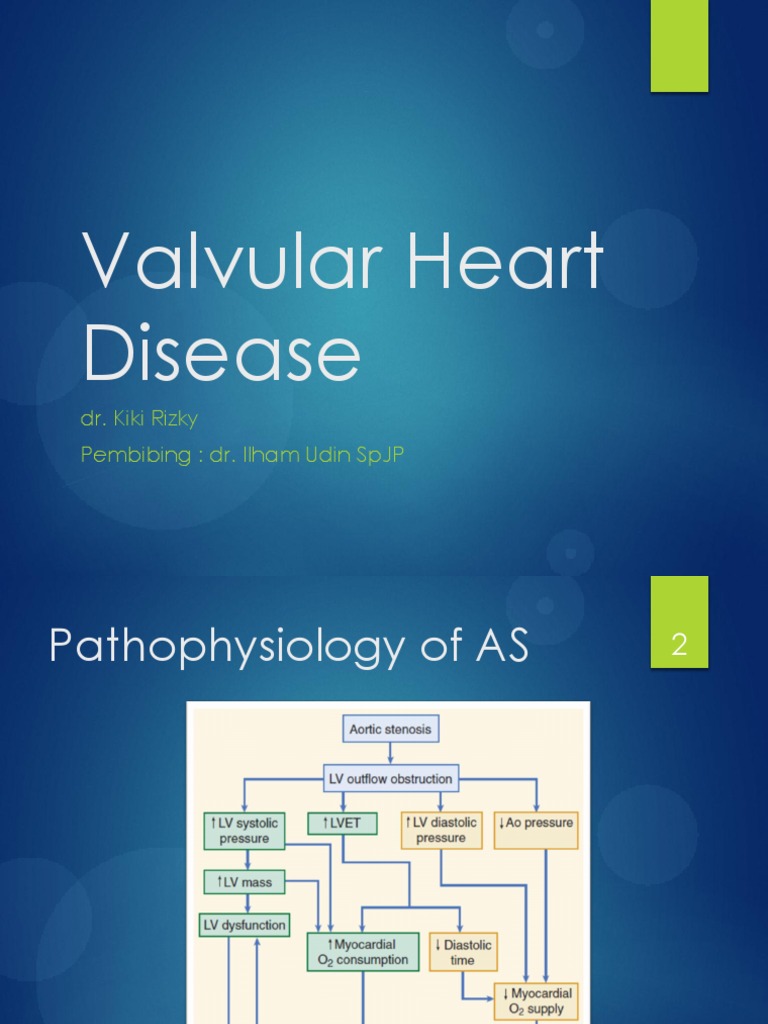 Valvular Heart Disease: Dr. Kiki Rizky Pembibing: Dr. Ilham Udin SPJP | PDF