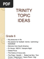 Trinity Questions Grade 5 | PDF