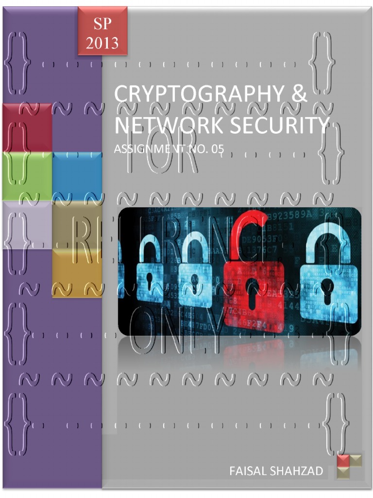 Cryptography and Network Security - Assignment No. 05 | PDF | Foreign Language Studies
