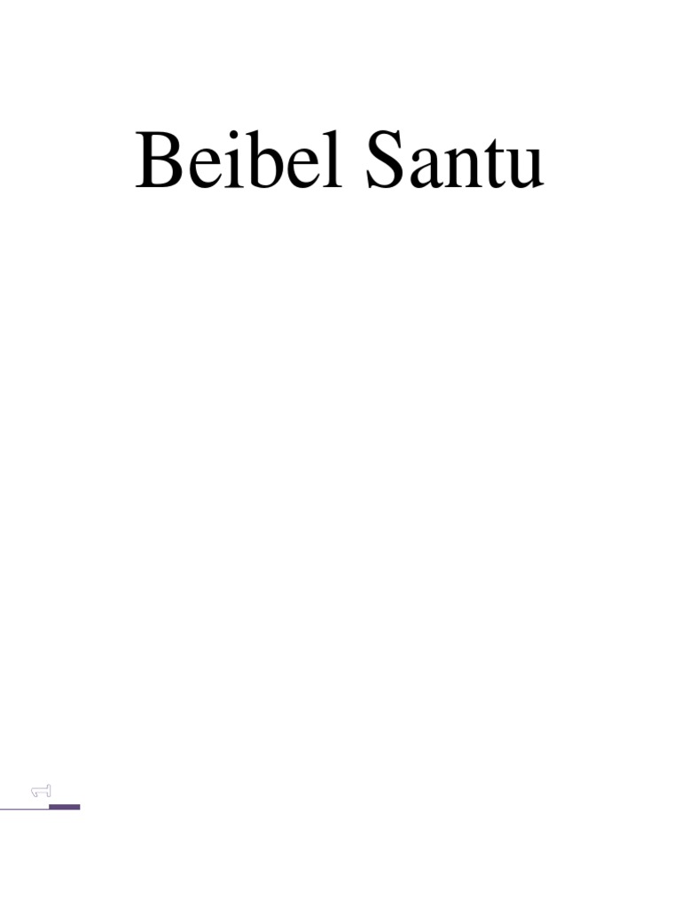Beibel Santu Papiamentu | PDF