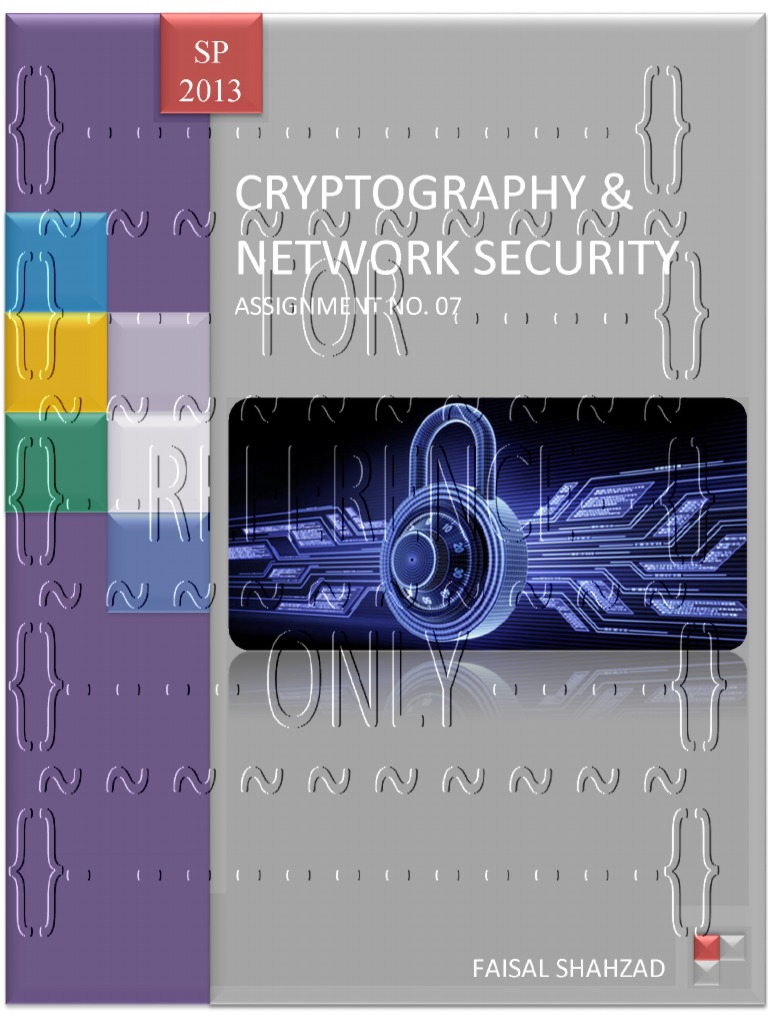 Cryptography And Network Security Assignment No 07 