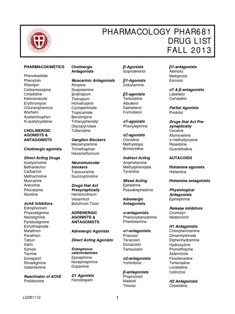 Pharmacokinetics of Key Drugs | PDF