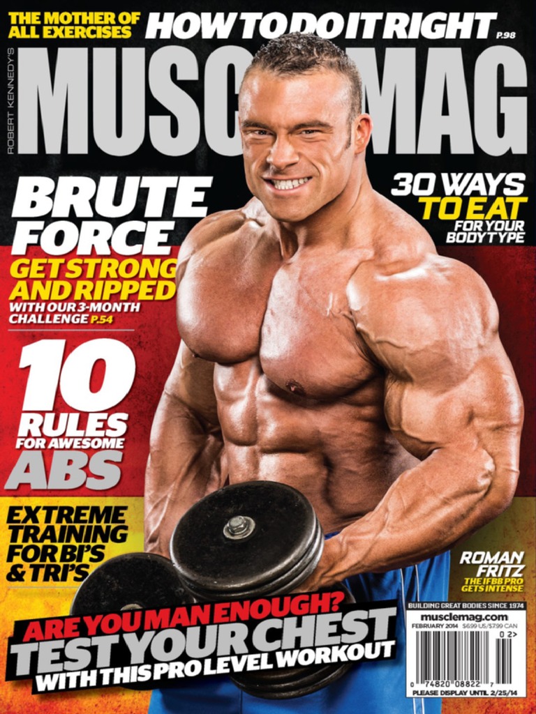 MuscleMag International 2014-02 | PDF | Leucine | Sports