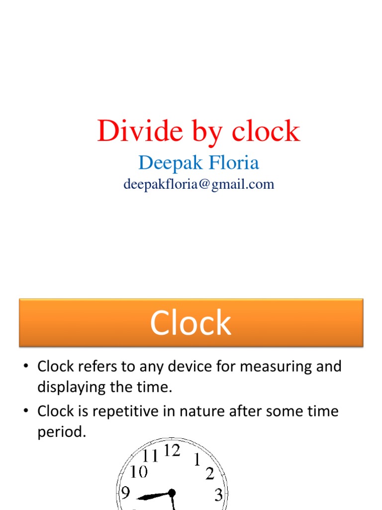 Clock Divide | PDF | Frequency | Electronic Engineering