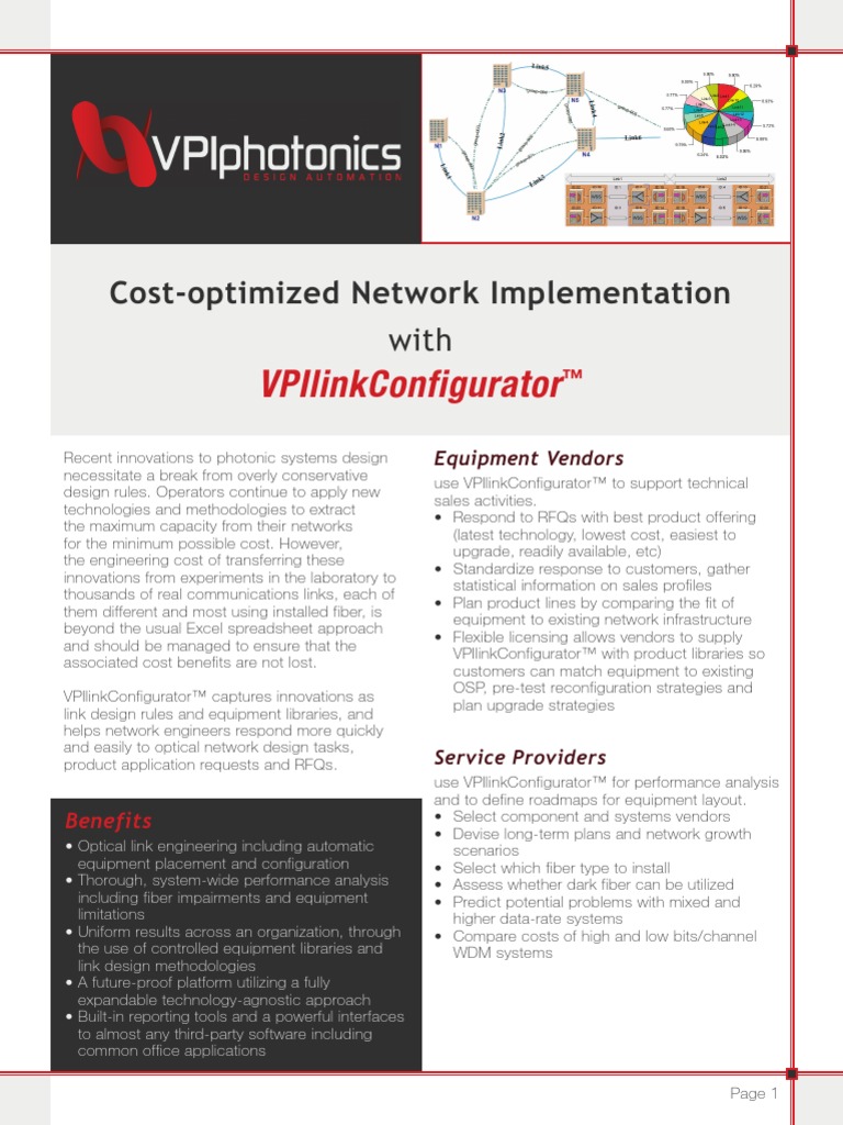 VPIphotonics DS LinkConfigurator | PDF | Application Programming ...