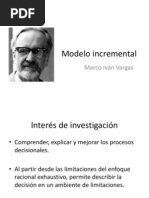 Incrementalismo y Elaboración de Políticas Públicas | PDF
