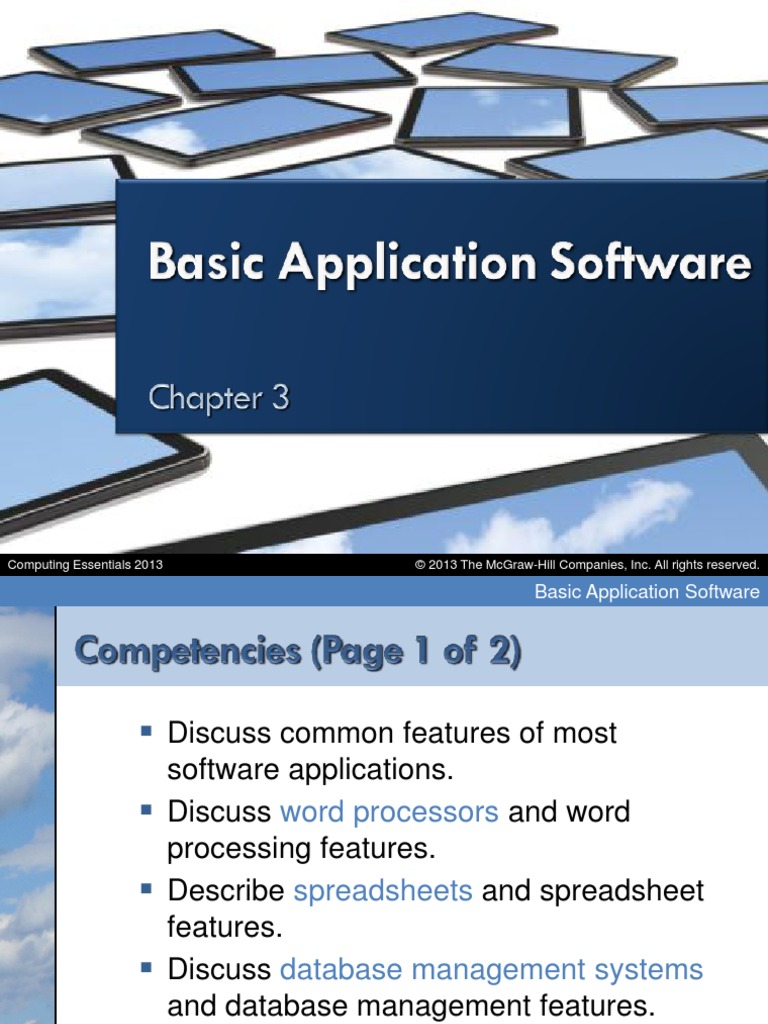 Chapter03 Complete | PDF | Application Software | Software