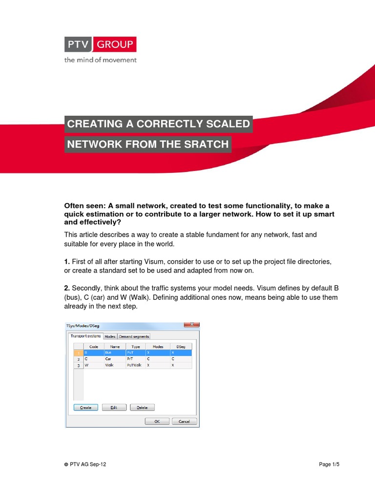 PTV Visum Network Setup Guide | PDF | Map | Wikipedia
