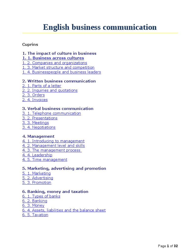English Business Communication | PDF | Business | Economies