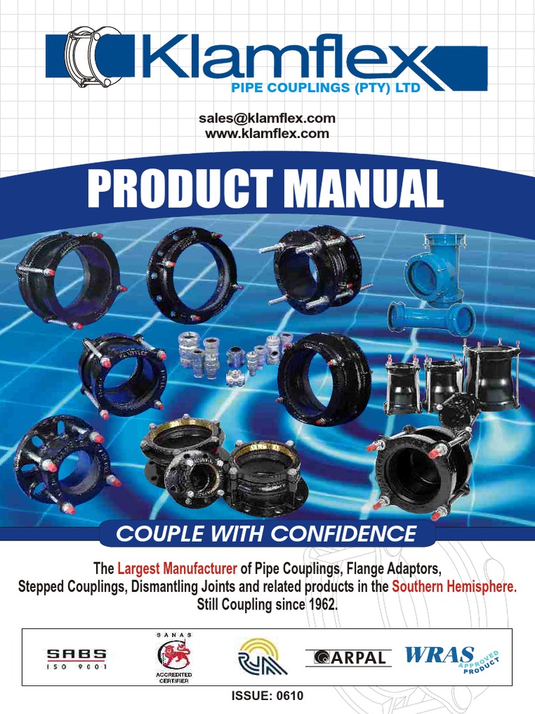 Klamflexproduct Brochure | PDF | Pipe (Fluid Conveyance) | Industries
