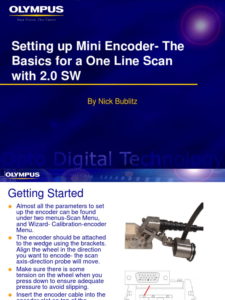 4.omniscan Setup - Min-Wheel Encoder Setup | PDF