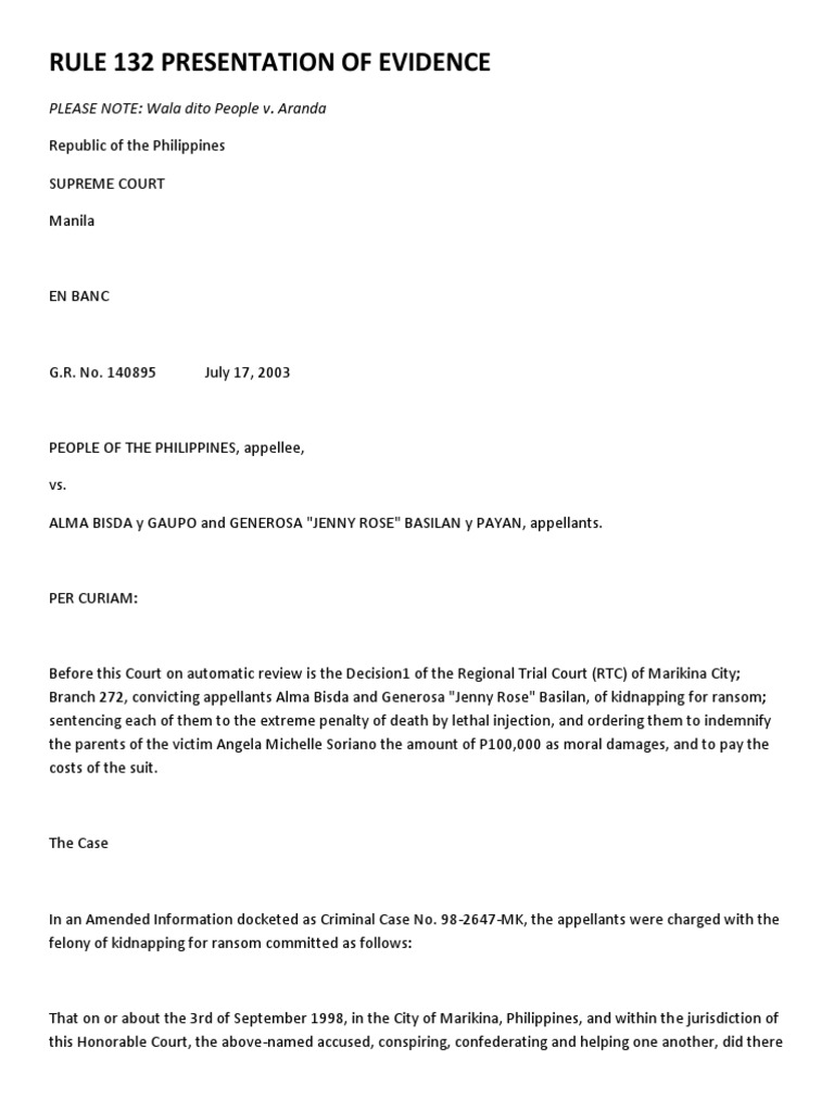 Presentation of Evidence | PDF | Witness | Testimony