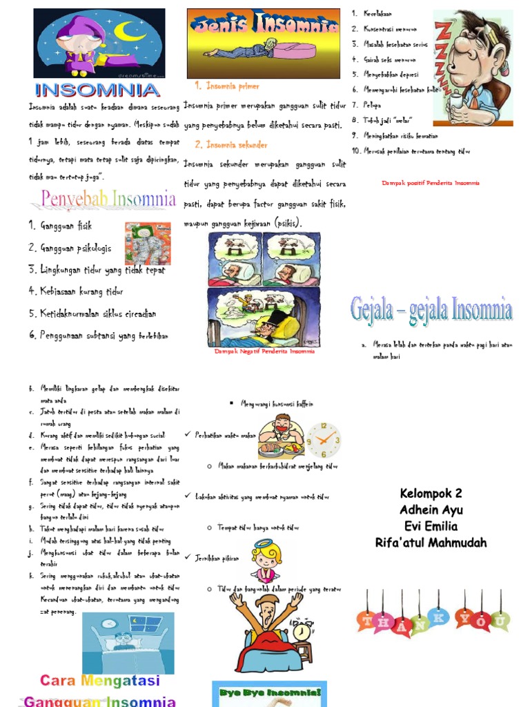 Leaflet Insomnia | PDF