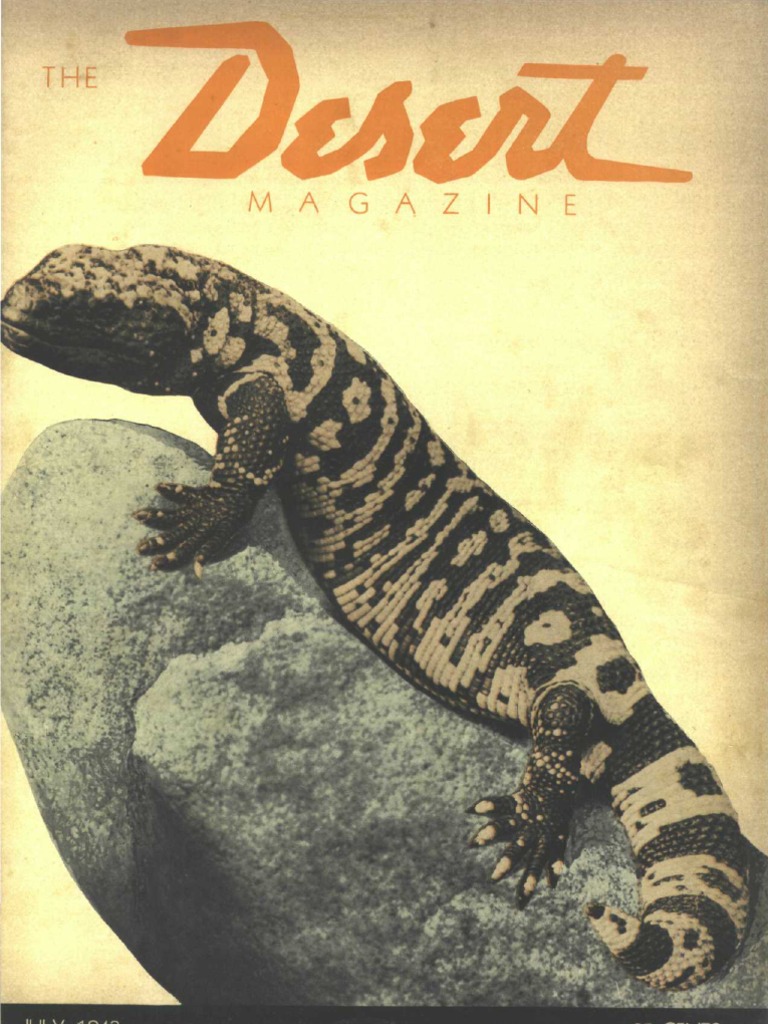 Desert Magazine 1943 July | PDF | Nature