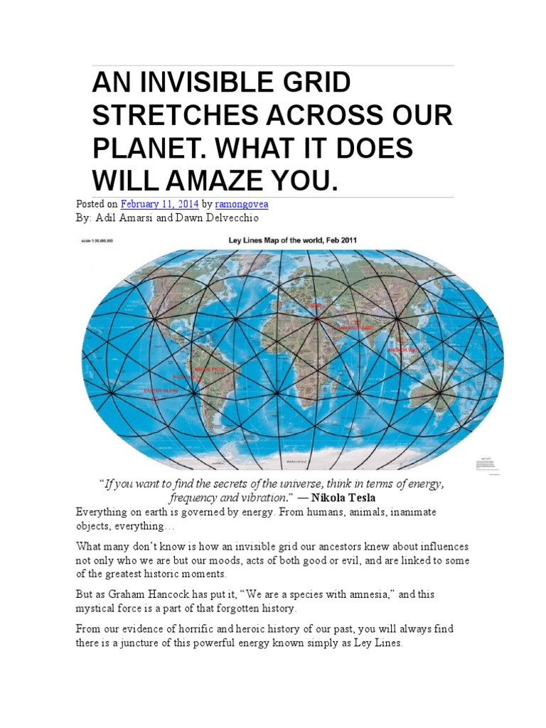 An Invisible Grid Stretches Across Our Planet | PDF | Nature