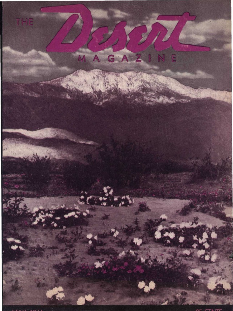 Desert Magazine 1944 May | PDF | Nature