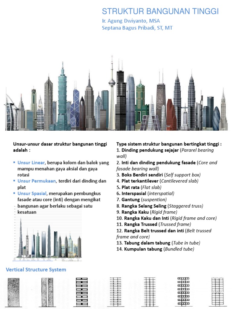 STRUKTUR BANGUNAN TINGGI