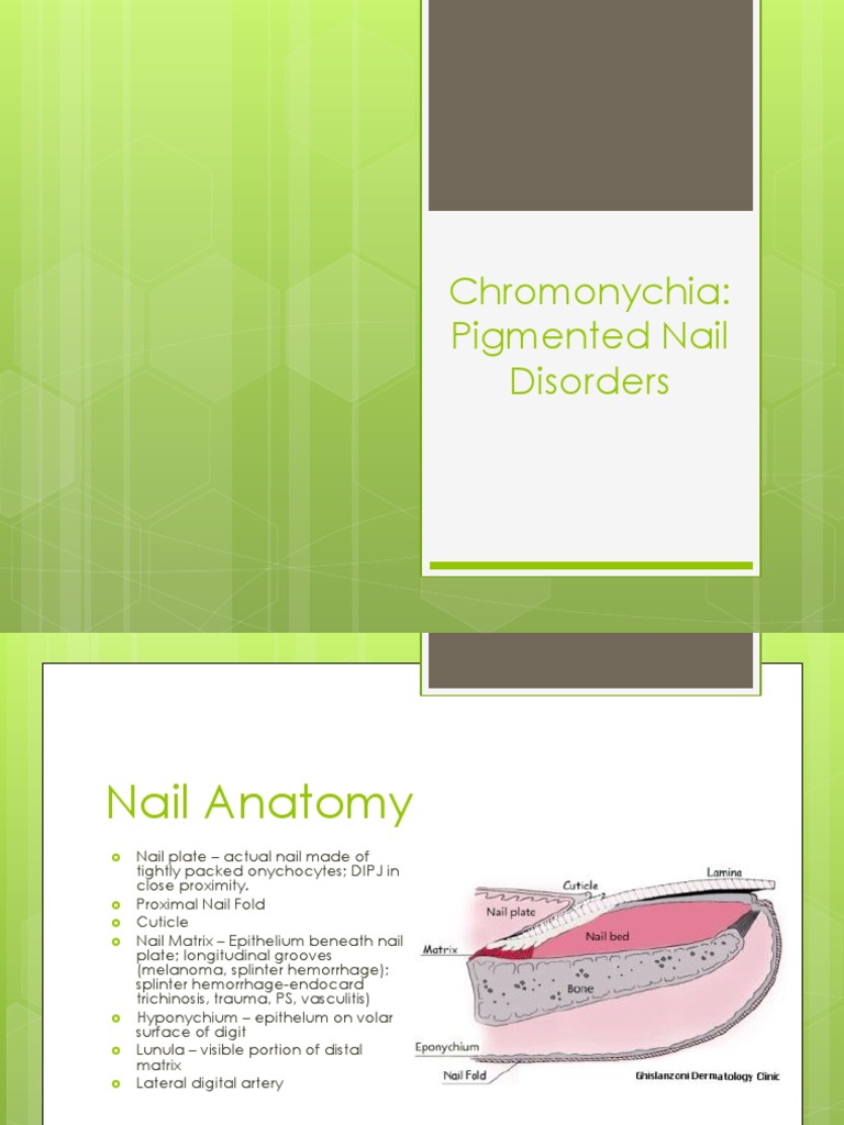 Chromonychia and Sickle Cell Nails | PDF | Nail (Anatomy) | Pseudomonas ...