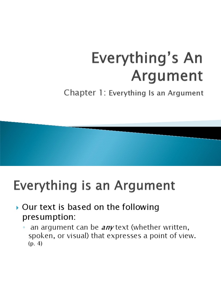 Understanding Arguments: Chapter 1 Overview | PDF | Argument | Logos