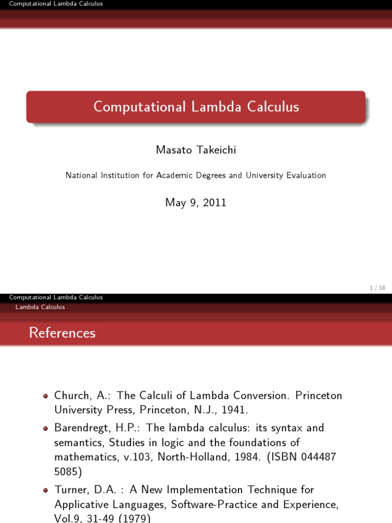 Lambda Calculus CLC | PDF | Models Of Computation | Functional Programming