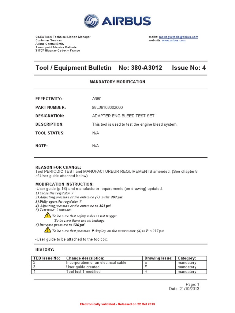 Adapter Engine Bleed Test | PDF | Science | Engineering