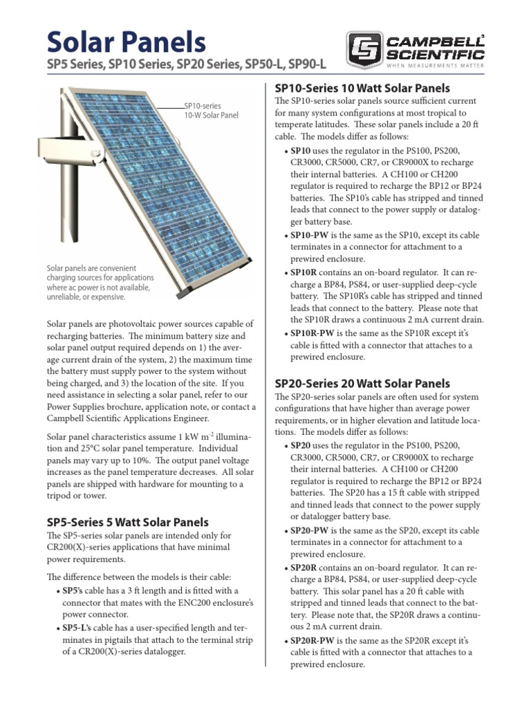 Solar Panels | PDF | Solar Panel | Battery (Electricity)