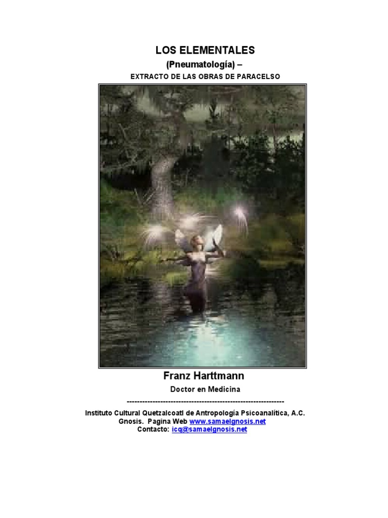Ank Harttman Los Elementales de Paracelso | PDF | Filosofía | Libros ...