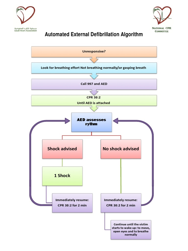 Automated External Defibrillation Algorithm: Unresponsive? | PDF