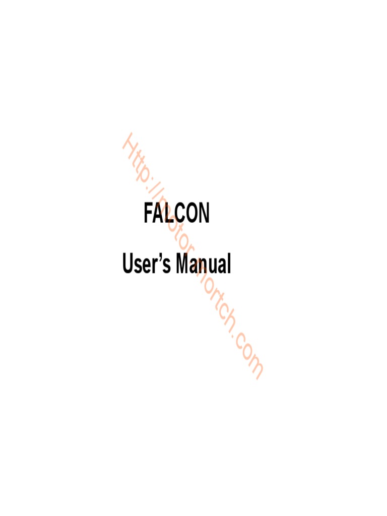 Falcon Scooter User Manual | PDF | Tire | Vehicle Parts