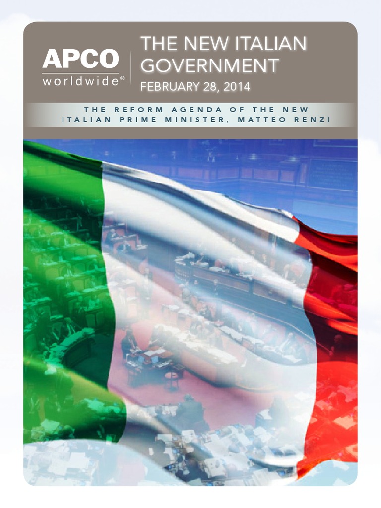 New Italian Government - A Political Analysis by APCO Worldwide | PDF ...